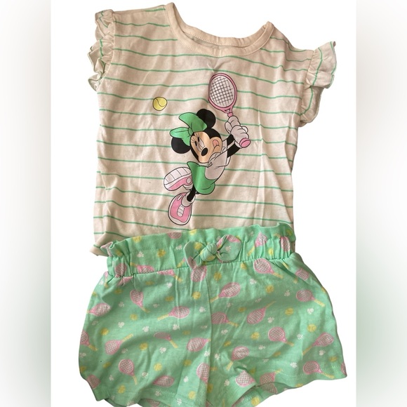 Disney | Matching Sets | Disney Minnie Mouse 2 Piece Set | Poshmark